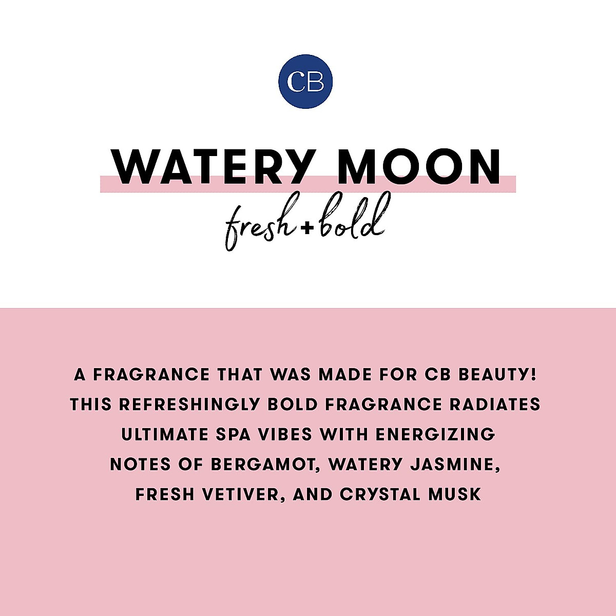 Capri Blue Watery Moon Eau De Parfum - Vegan formula - Cruelty-Free Perfume - Formulated Without Gluten, Parabens, Sulfates and Phthalates (1.75 fl oz)