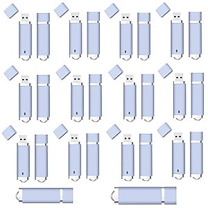 8GB USB Flash Drive 100 Pack 8GB Bulk Pack Thumb Drive 100 Pack 8GB Bulk USB Flash Drives Pen Drive USB Memory Stick USB2.0 Flash Drive 8GB lcwamy(White, no Logo)