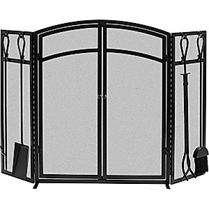 PANACEA PRODUCTS 15138 Fireplace Screen/Tools