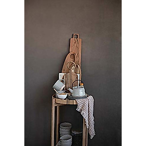 Bloomingville Acacia Wood Cheese Handle Cutting Board, Brown