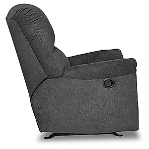 Signature Design by Ashley Miravel Casual Manual Rocker Recliner, Gray