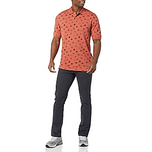 Amazon Essentials Disney | Marvel | Star Wars Men's Regular-Fit Cotton Pique Polo Shirt, Pack of 2, Star Wars Red Stormtrooper, Large