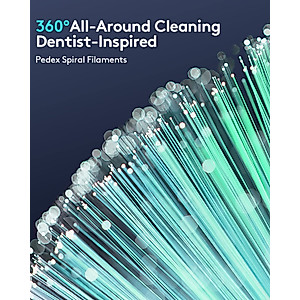 Ducard V7 Pro Electric Toothbrush for Adults- Rechargeable Toothbrush 12 Modes & 9 Brush Heads - 3 Hr Charge Last 60 Days Ultra Sonic Toothbrush for Adults (Navy Blue), (DY-152)