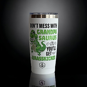 Biddlebee Grandpa Gifts Grandpa Travel Coffee Mug Tumbler w/Slider Lid | Grandpa Birthday Gifts | Funny Grandpa Cups | Best Grandpa, Abuelo, Papa, Grandfather