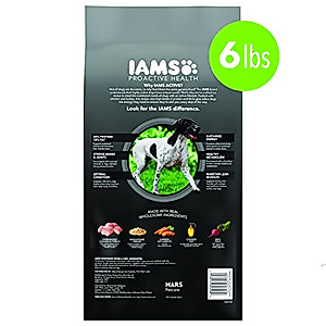 Iams Proactive Health Adult Active Dry Dog Food with Chicken and Turkey, 6 lb. Bag
