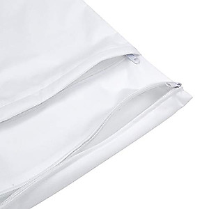 babygoal Wet Dry Bags for Baby Cloth Diapers, Washable Travel Bags, Beach, Pool, Gym Bag for Swimsuits & Wet Clothes with 2 Pockets 3 Pack L-BWG