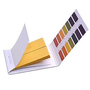 Ph. 1-14 Test Paper Extensive Test Paper Litmus Test Paper Sonkir pH Test Strips，Test pH for Saliva Urine Water Soil Testing(2-Pack pH Test Strips)