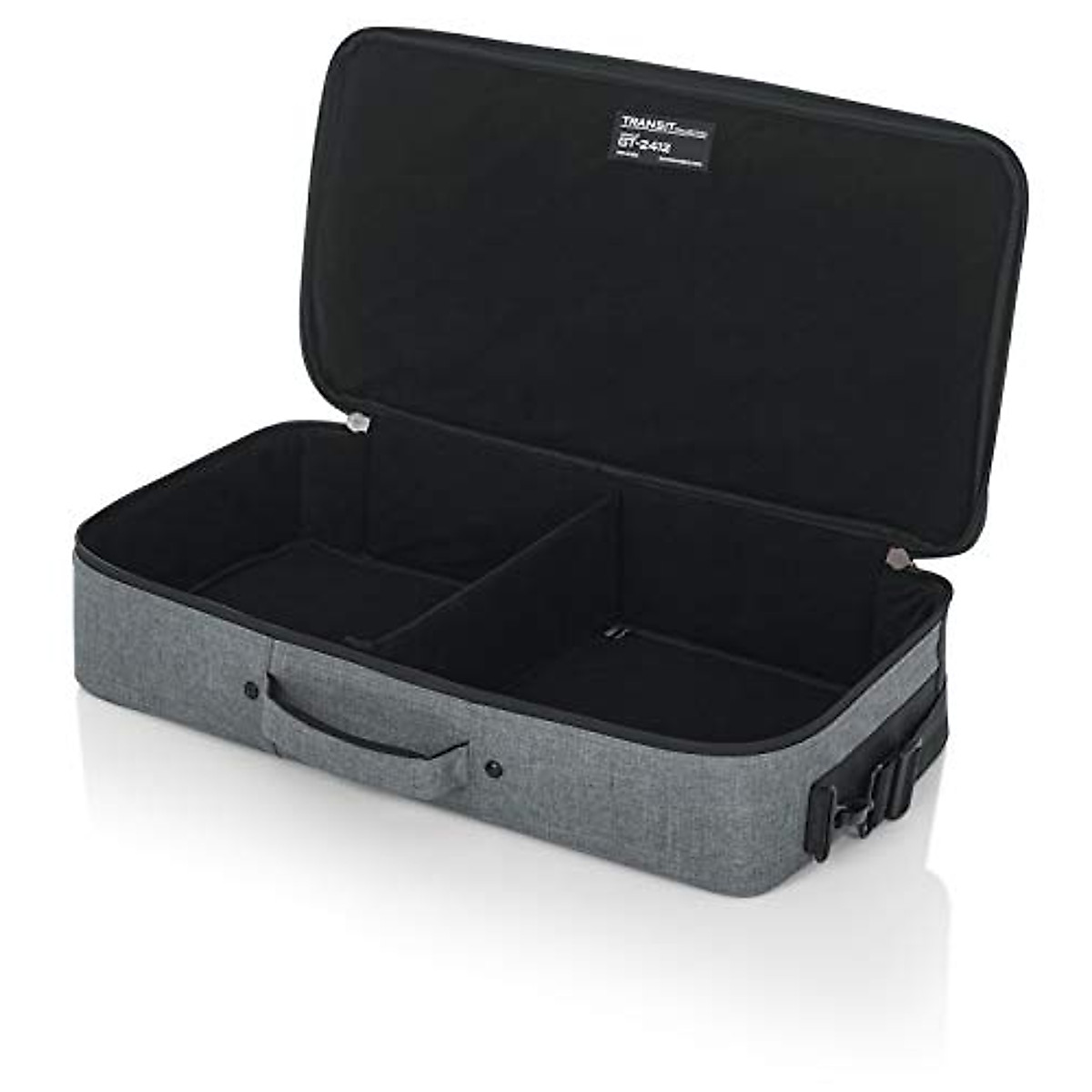 Gator Cases Transit Series Equipment and Accessory Bag; 24"x12" - Fits Headrush and Line 6 Helix Pedalboards (GT-2412-GRY)