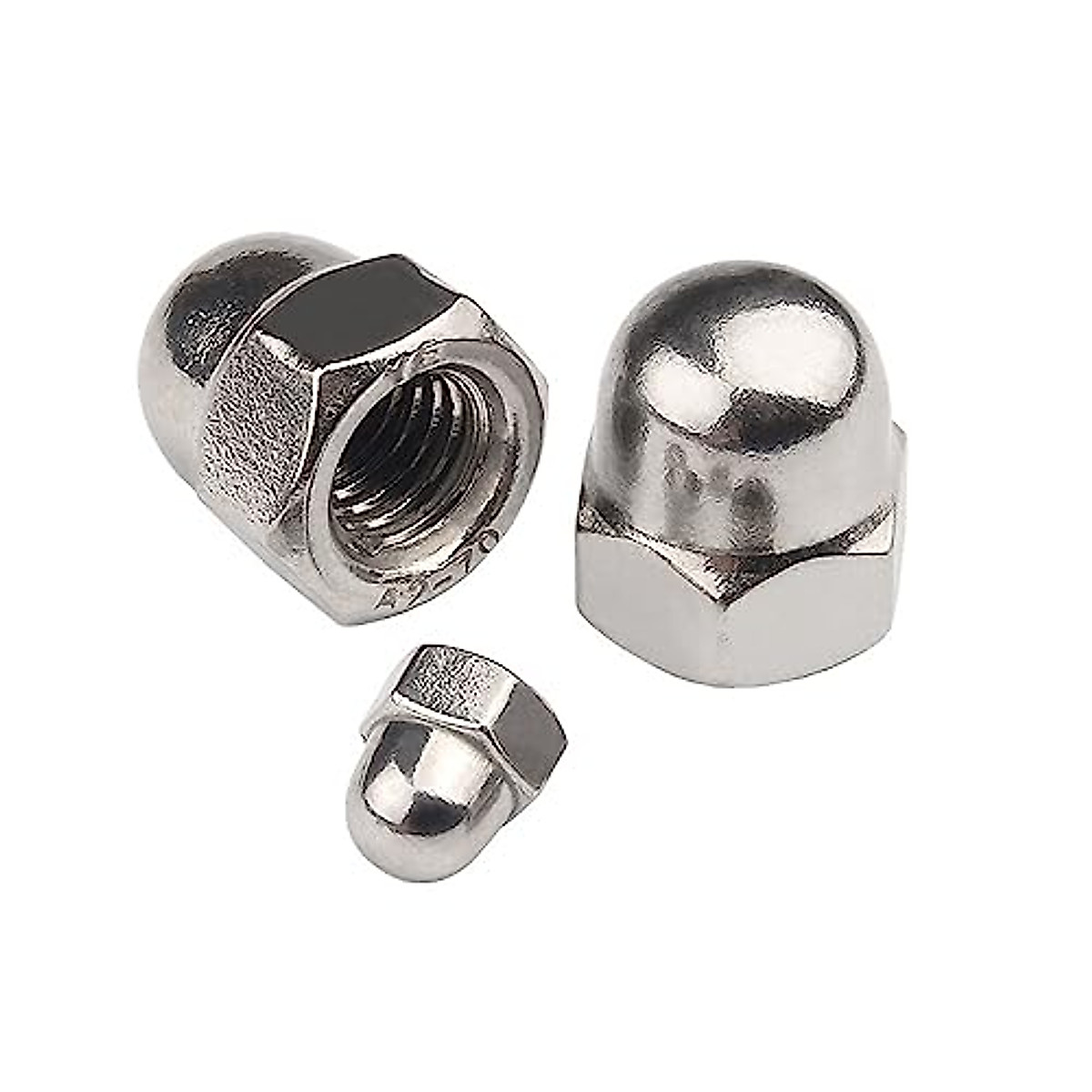 Acorn Cap Nut M3 M4 M5 M6 M8 M10 M12 M14 M16 M18 A2-70 Stainless Steel Decorative Cap Nuts Caps Covers (Size : M4)