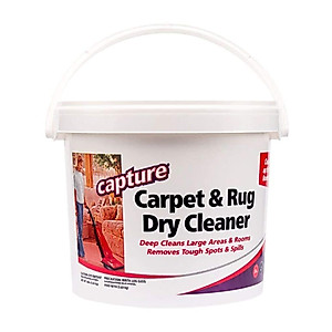 Capture Carpet & Rug Dry Cleaner (8 lb) Spot and Stain Remover (32 oz), Couch, Sofa Cleaner and Stain Remover - Bundle