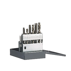 HHIP 1011-0018 18 Piece High Speed Steel Tap and Drill Combo Set