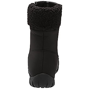 Propét Women's Dani Mid Snow Boot, Black, 10