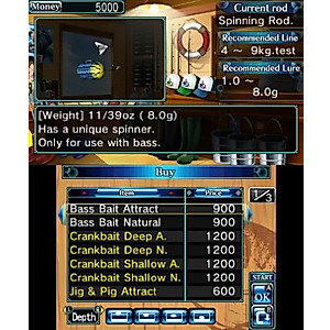 Super Black Bass 3D - Nintendo 3DS