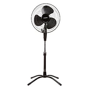 Proctor Silex Stand Fan, 16-Inch, Black