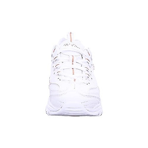 Skechers Sport Women's Women's Fresh Start Sneaker, WTRG=White Rose Gold, 8.5