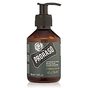 Proraso Beard Wash - Cypress and Vetyver, 6.8 Fl Oz