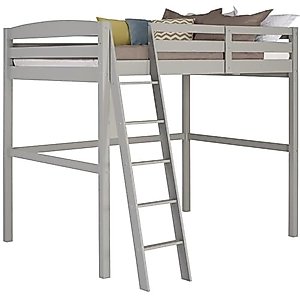 Camaflexi High Bed Loft, Full, Grey (Model: T1404F)