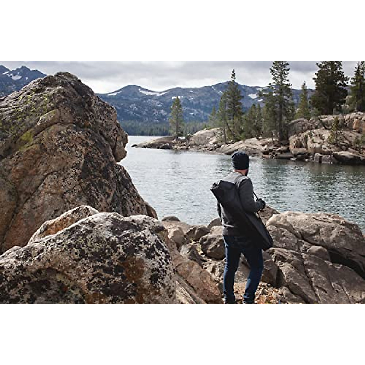 PICNIC TIME NCAA NC State Wolfpack PTZ Camp Chair, Picnic Chair, Beach Chair with Carrying Bag, (Black), 20.5 x 33 x 34