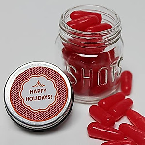 Mason Jar 2 Ounce Shot Glasses Set of 12 With Leak-Proof Lids - Great For Shots, Drinks, Favors, Candles And Crafts