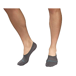 ZeroSock Bamboo Viscose Super Low Invisible Socks With Mesh Ventilation with Anti-Slip Gel Heel Grip (4 Pairs Per Box)