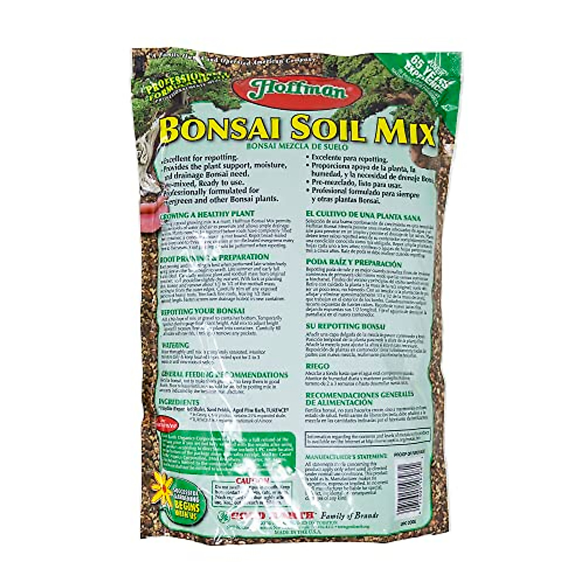 Hoffman 10708 Bonsai Soil Mix, 2 Quarts, 3 Pack