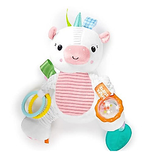 Bright Starts Bunch-O-Fun Plush Activity Toy - Unicorn, Ages 3 Months +