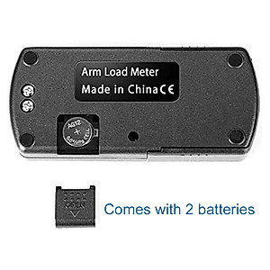Hdiwousp Digital Turntable Stylus Force Scale Gauge 0.01g Blue LCD Backlight,Tracking Force Pressure Gauge/Scale for Tonearm Phono Cartridge