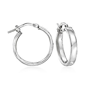 Ross-Simons Italian Sterling Silver Jewelry Set: 3 Pairs Of Hoop Earrings