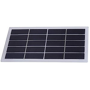 JUnYuKj 2W 5V Polysilicon Solar Panel, Solar Laminate, DIY Solar Panel, Convenient Solar Panel for Camping and Picnic
