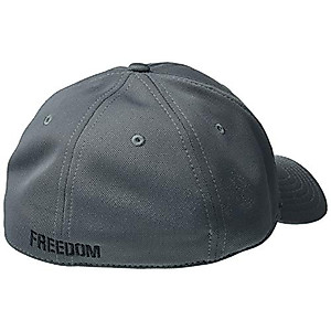 Under Armour Men's Freedom Blitzing Hat , Pitch Gray (012)/Black , X-Large/XX-Large