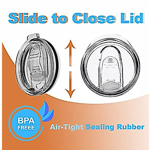 HOMEKOWN 20oz Slow the Sloth Tumbler Stainless Steel Cup Vacuum Insulated Travel Coffee Mug with Splash-Proof Lid Metal Straw