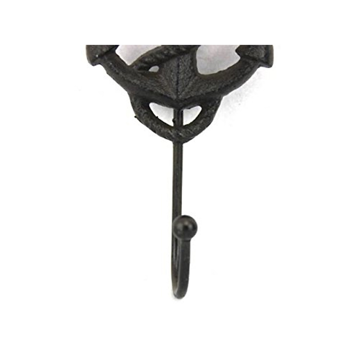 Cast Iron Anchor Hook 7 Inch - Anchor Decoration - Nautical Wall Hook