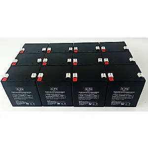 SPS 12v 5Ah APC RBC 43 UPS Replacement Battery Brand (12 Pack)
