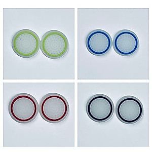 2Pcs Analog Thumb Grip Stick Cover, Dualsense Wireless Controllers Game Remote Joystick Cap, Non-Slip Silicone Handle Protection Cover for PS5/PS4/Xbox one/360/Nintendo Switch PRO (Spider-Man)