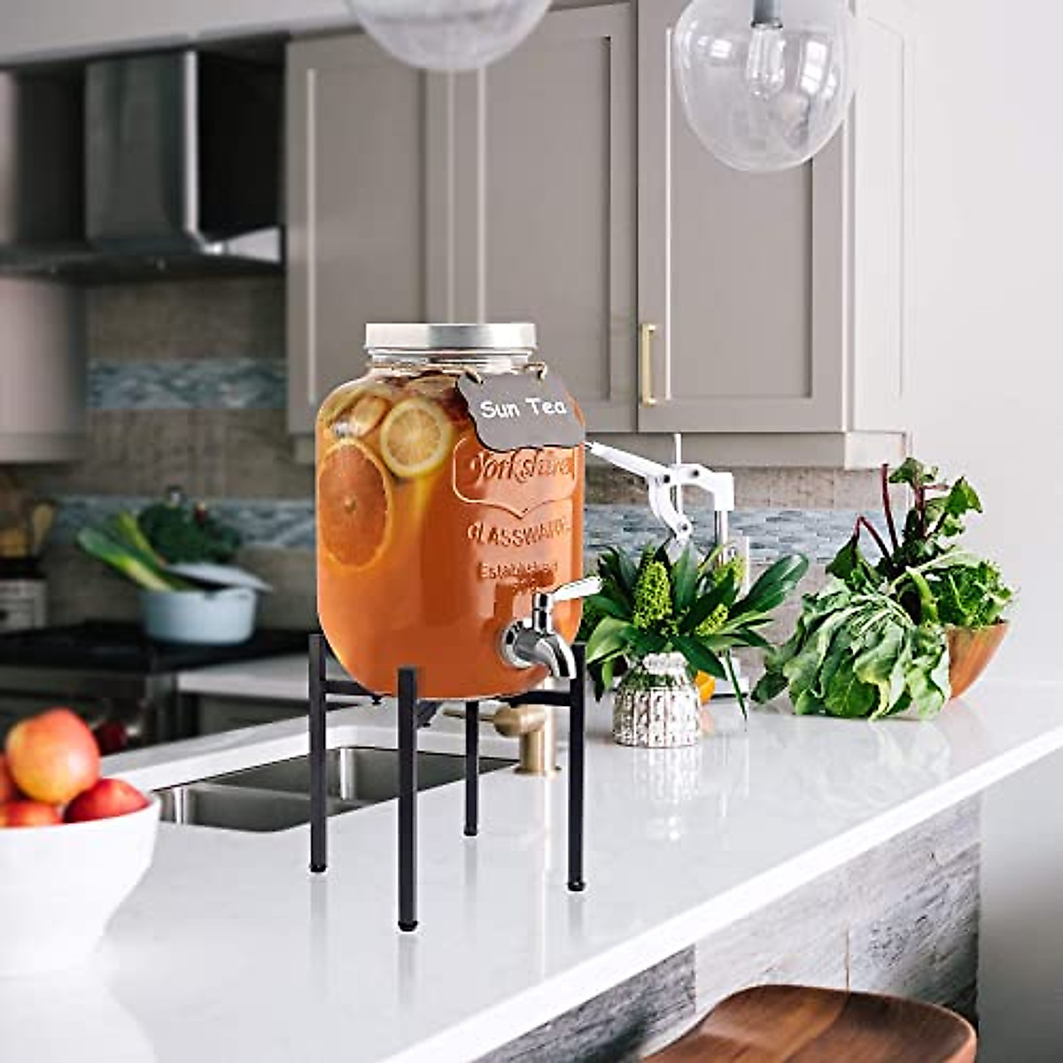 EGMEHOAD Water Filter Stand Adjustable Width 9" Tall 12" Wide, Big Water Filter System Stand, Countertop Water Dispenser Stand, Drink Dispenser Stand for Travel Water Filter System
