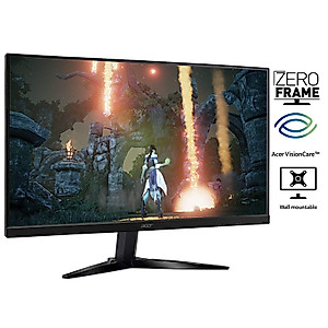 Acer KG271 bmiix 27" Full HD (1920 x 1080) TN Monitor with AMD FREESYNC Technology (2 x HDMI & VGA Port),Black