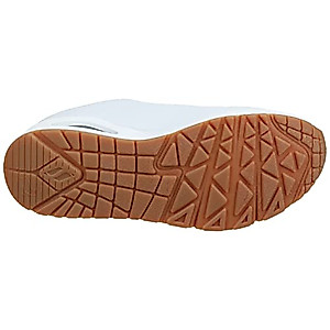 Skechers womens Skecher Street Women's Uno - Stand on Air Sneaker, White, 6 US