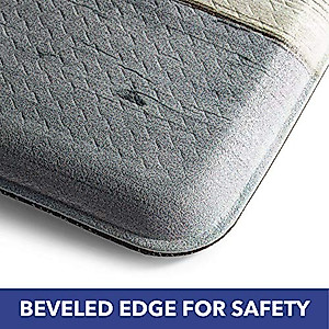 SoHome Cozy Living Anti-Fatigue Kitchen Mat for Floor, Farmhouse Rustic Wood Themed Cushioned Kitchen Runner Rug Mat, Stain Resistant, Easy Wipe Clean, 1/2 Inch Thick, 18" x 30"