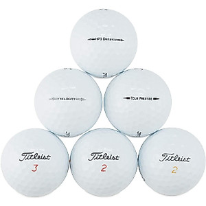 Titleist 50 Mix Near Mint AAAA Used Golf Balls