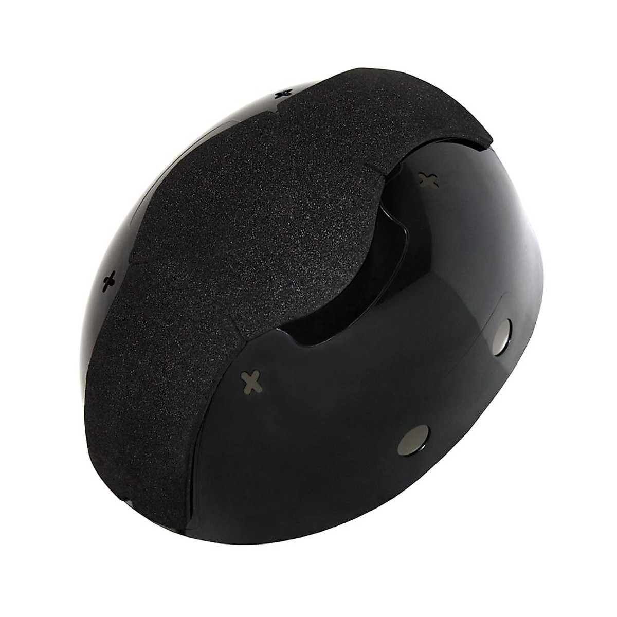 Lucent Path Black Baseball Safety Bump Cap - 100% Cotton, Impact-Resistant ABS Shell, Dual-Layer Padded Foam, Breathable, Adjustable Head Protection Hard Hat Cap