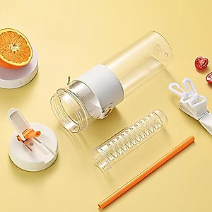 LFRNZS 28oz Water Bottles with Foldable Straw, Wide Mouth Water Tumbler, Iced Coffee Cups,Fruit Infuser Water Bottle,Reusable Boba Cup,Plastic Sports Water Bottle, Shatter-Proof (Grey)