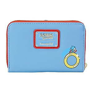 Loungefly Sonic The Hedgehog Classic Plush Zip Around Wallet