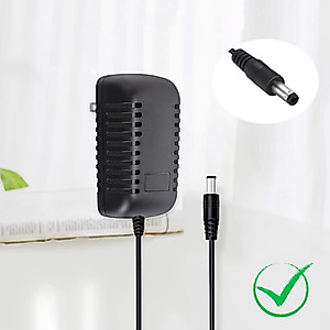 Qjin Baby Swing Power Cord, Replacement Adapter for Fisher Price, Ingenuity and Others 6V DC Baby Swing, 6.5 Feet