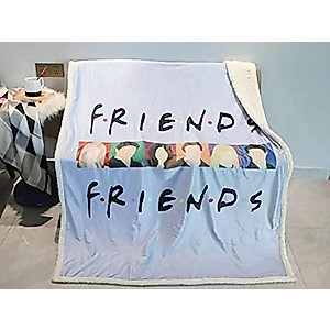 LOVINSUNSHINE Friends Tv Show Sherpa Blanket The Office Gifts for Women Tv Show Blankets Friends Tv Show Blanket Friends Tv Show Merchandise Blanket Throw Friends TV Show Gift Blanket 60x80