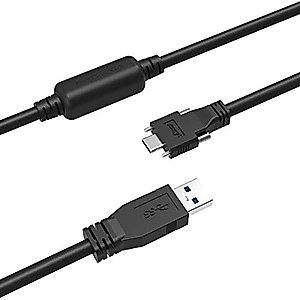 Newnex FireNEX-uLink-C™ USB 3.1 Active Cooper Cable A/M to C/M with Dual Screw Locking Cable (12m)