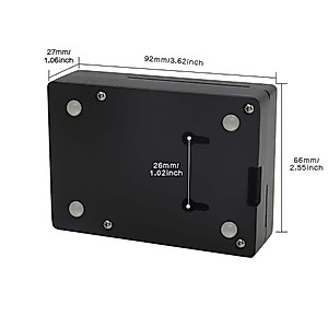 Aluminum Case for Raspberry Pi 3B+/3B, Aluminum Alloy Metal Enclosure with Heatsink Pillar for Raspberry Pi 3 Model B Plus/3B