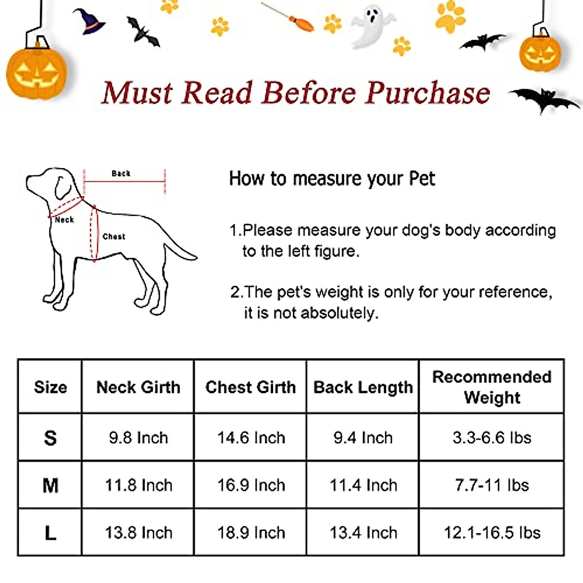 Yoption Dog Cat Witch Dress Costumes with Magic Hat, Pet Halloween Christmas Cosplay Hoodie Funny Outfits Clothes for Puppy Dogs (M)