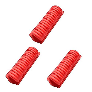 UPKOCH 3pcs wheel loaf nonstick loaf pan caterpillar loaf french bread silicone baking pastry rubber silicone bakeware mousse cake french bread loaf baking molds silicone oven cake mold