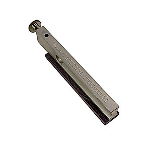 BELGISCHER BROCKEN Dorolist sharpening guide I Blue Belgian Whetstone 6000 on aluminum support I format 3,94 x0,67x0,24in I Knife sharpener compatible with Lansky-EZE Lap grinding system