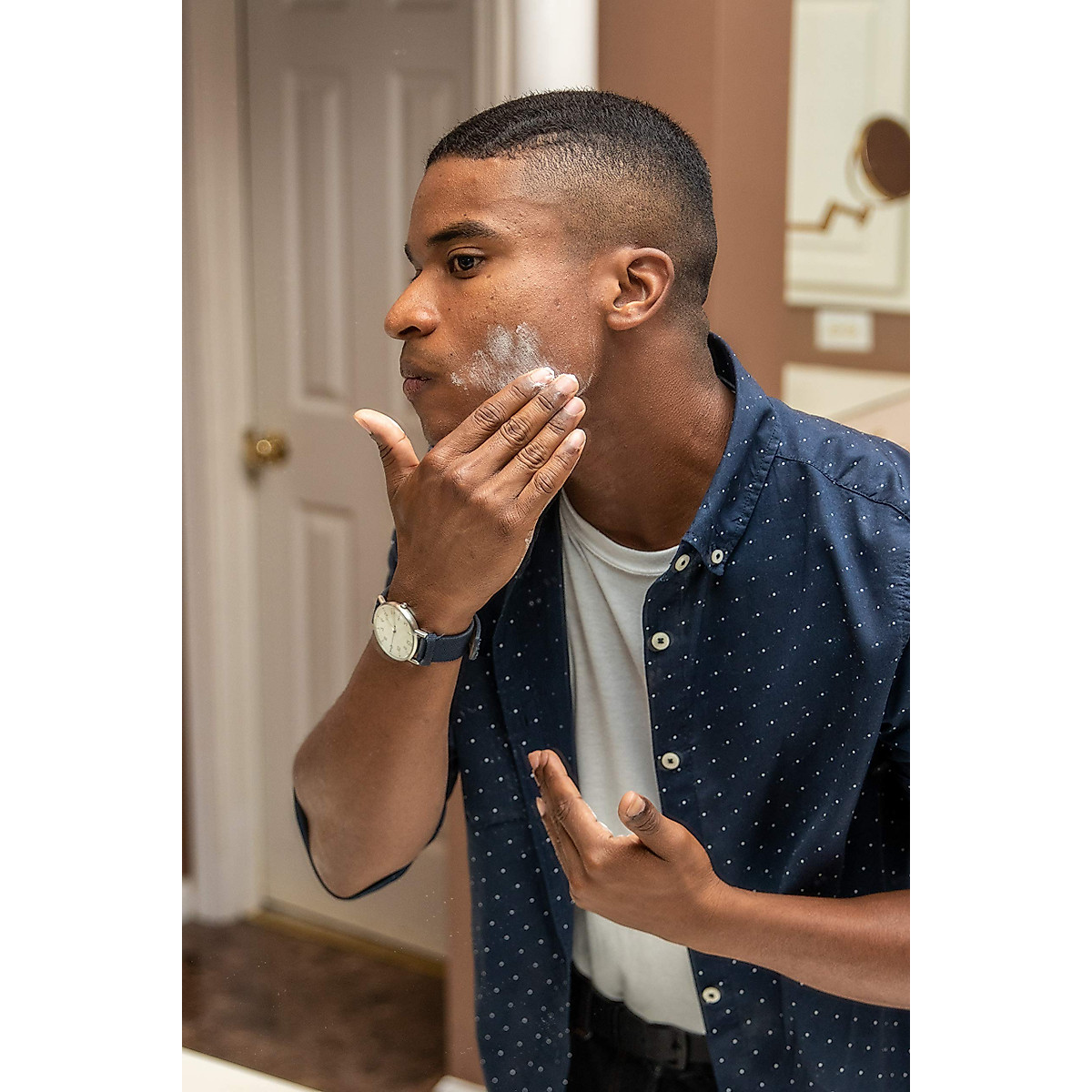 Respected Roots Shaving Cream – All Natural Shave Cream for Men and Body - Travel Shaving Cream with Tree Tea Oil to Shave Sensitive Skin, Men’s Pre-Shave lotion.